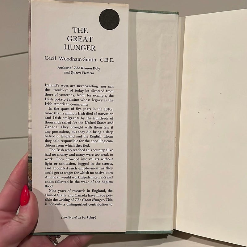 The Great hunger by Cecil woodham-smith, Hardcover | Pangobooks