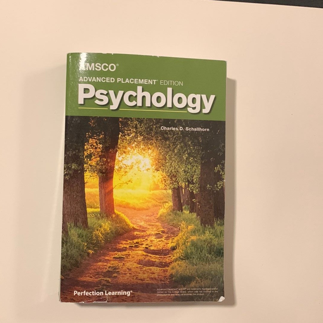 Advanced Placement Psychology, 2nd Edition by Charles D. Schallhorn