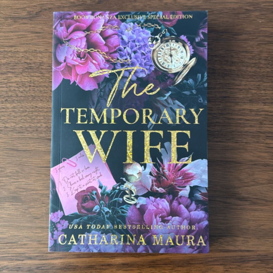The Temporary Wife Book Bonanza Exclusive Special Edition by Catharina ...