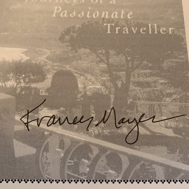A Year in the World (SIGNED / First Ed.) by Frances Mayes, Hardcover ...