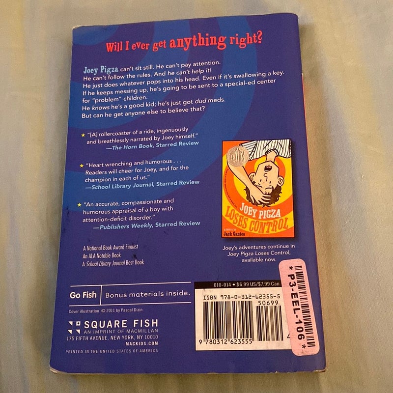 Joey Pigza Swallowed the Key by Jack Gantos