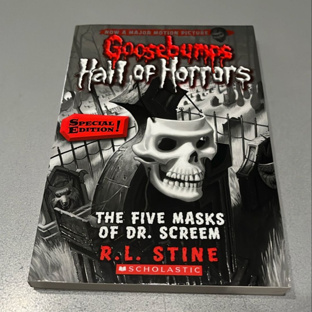 The Five Masks of Dr. Scream by R. L. Stine