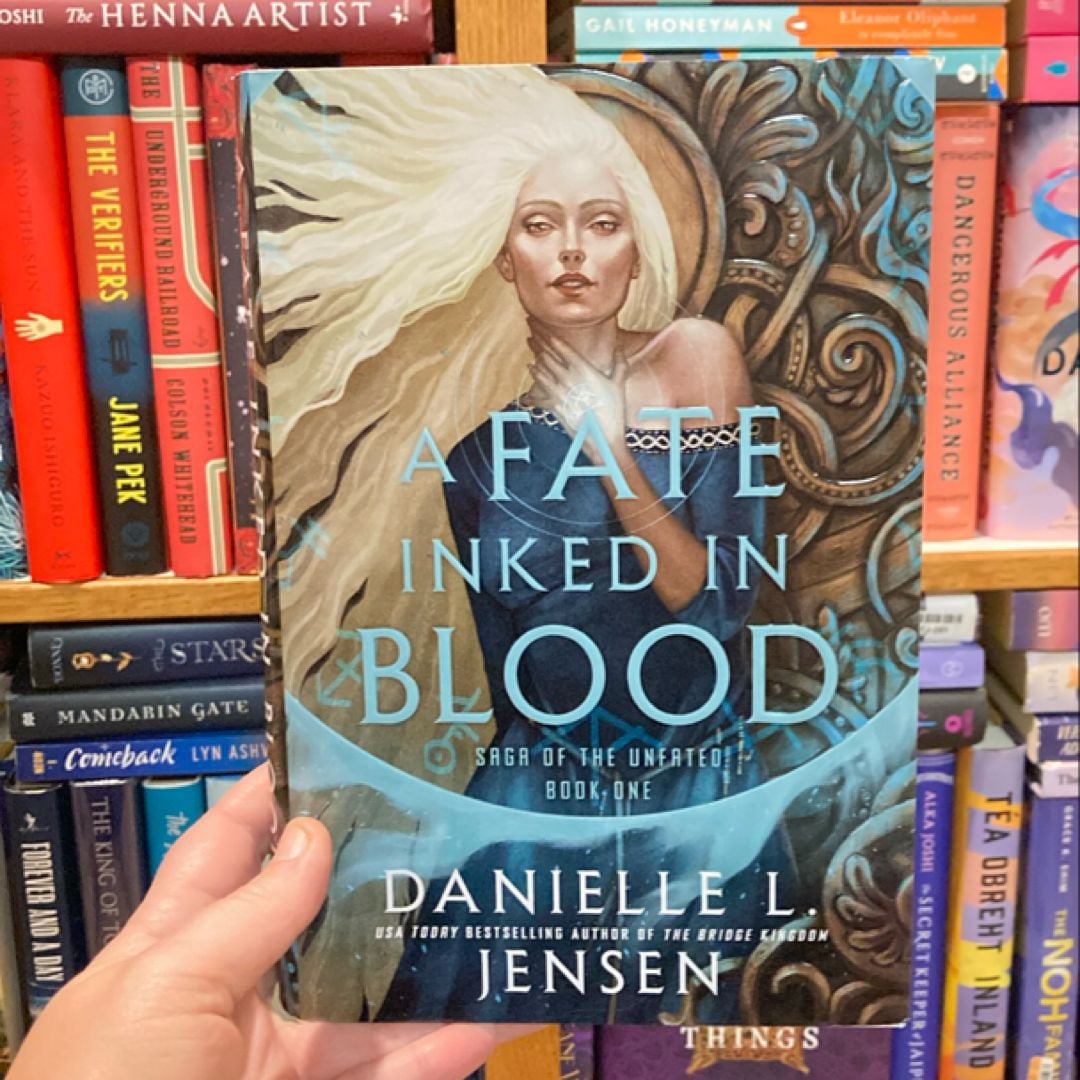 A Fate Inked in Blood (sprayed edges -first edition) by Danielle L ...