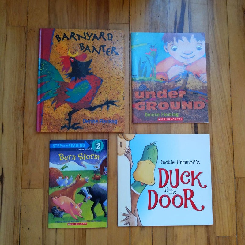 Barnyard Banter, UnderGround, Duck at the Door, Barn Storm by Denise ...