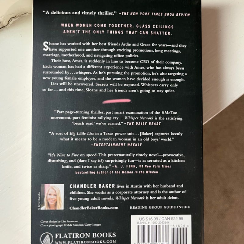 Whisper Network by Chandler Baker, Paperback | Pangobooks