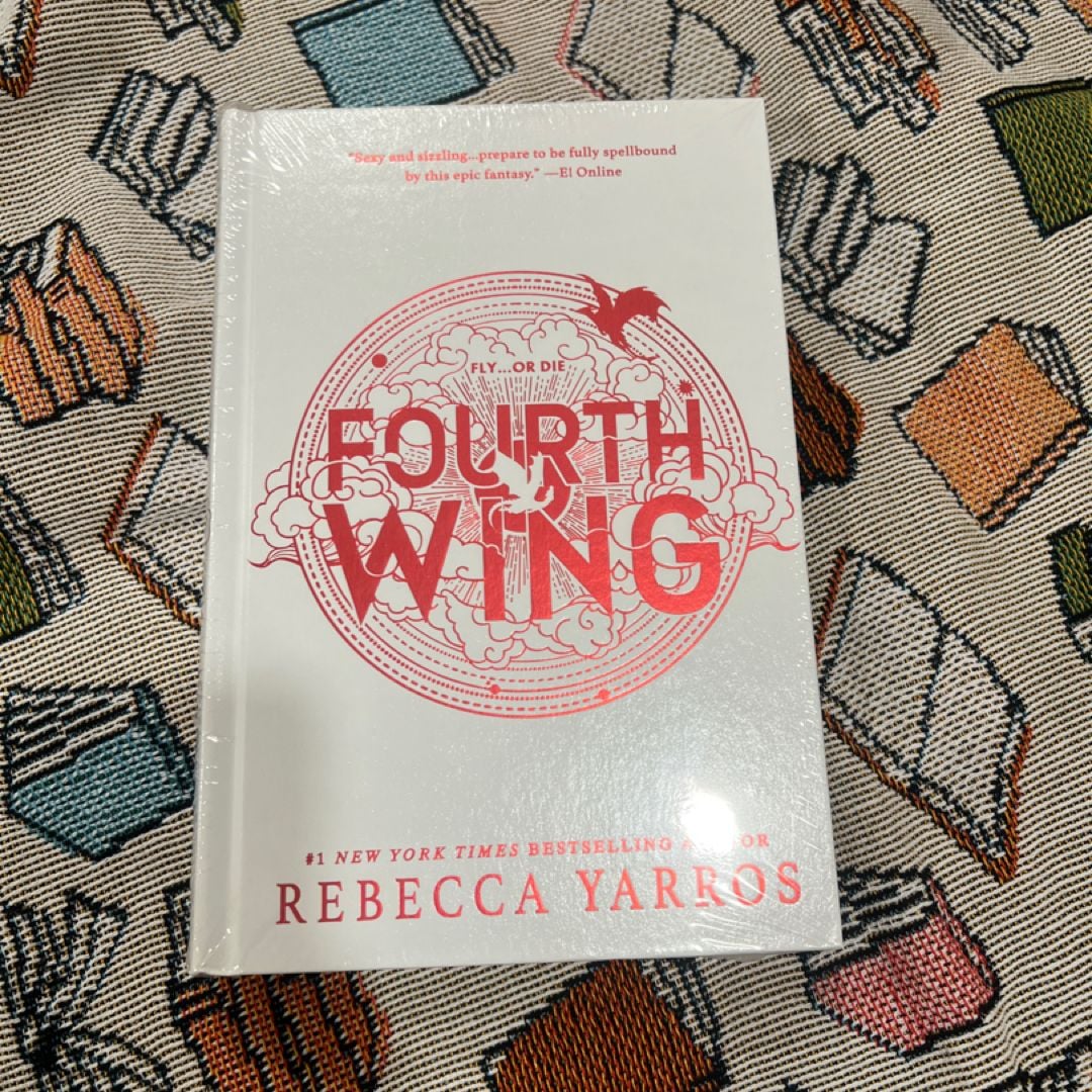 Fourth Wing- Red Sox by Rebecca Yarros, Hardcover | Pangobooks
