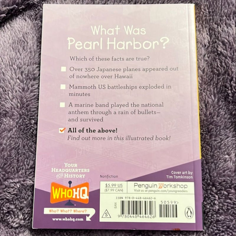 What Was Pearl Harbor? by Patricia Brennan Demuth; Who HQ; John Mantha ...