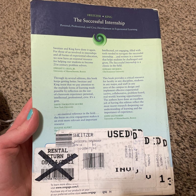 The Successful Internship by H. Frederick Sweitzer, Paperback | Pangobooks