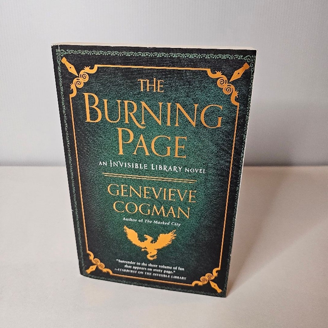 The Burning Page by Genevieve Cogman