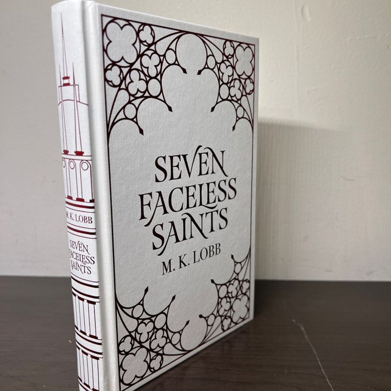 Seven Faceless Saints FAIRYLOOT SPECIAL EDITION by M.K. Lobb, Hardcover ...