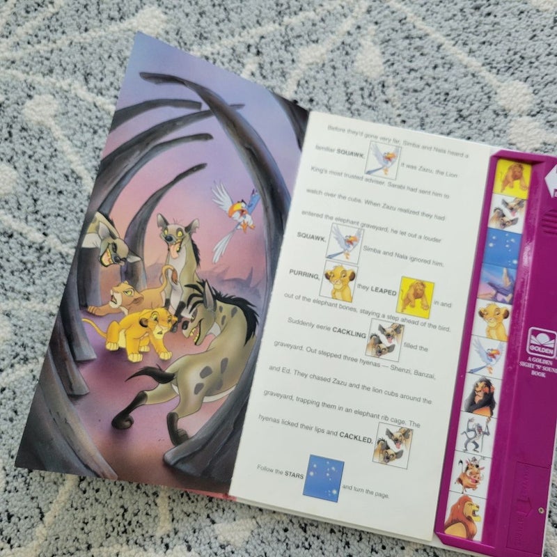 Golden Books Golden Sound Story Disney's The Lion King by Adapted by ...