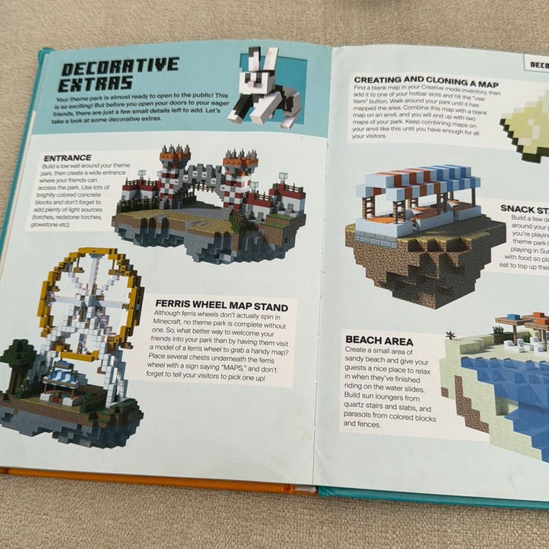 Minecraft: Let's Build! Theme Park Adventure by Mojang AB, The Official ...