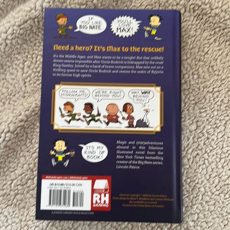 Max and the Midknights by Lincoln Peirce, Hardcover | Pangobooks