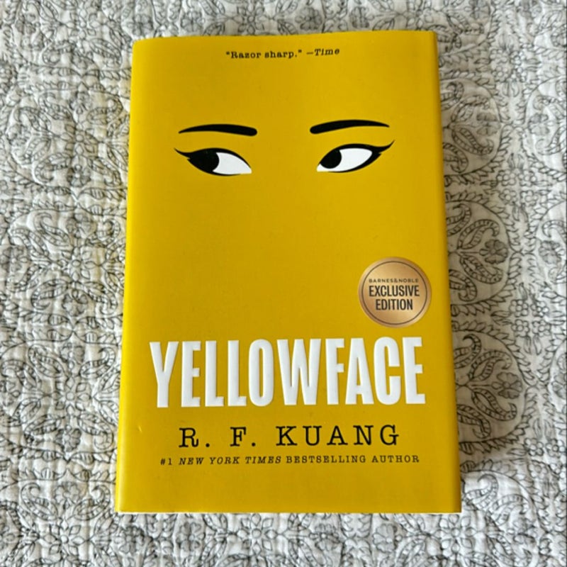 Yellowface, Barnes and Noble Edition by R. F. Kuang, Hardcover | Pangobooks
