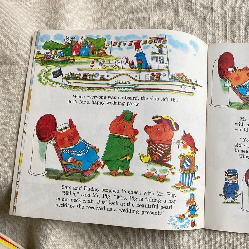 Richard Scarry's Great Steamboat Mystery by Richard Scarry
