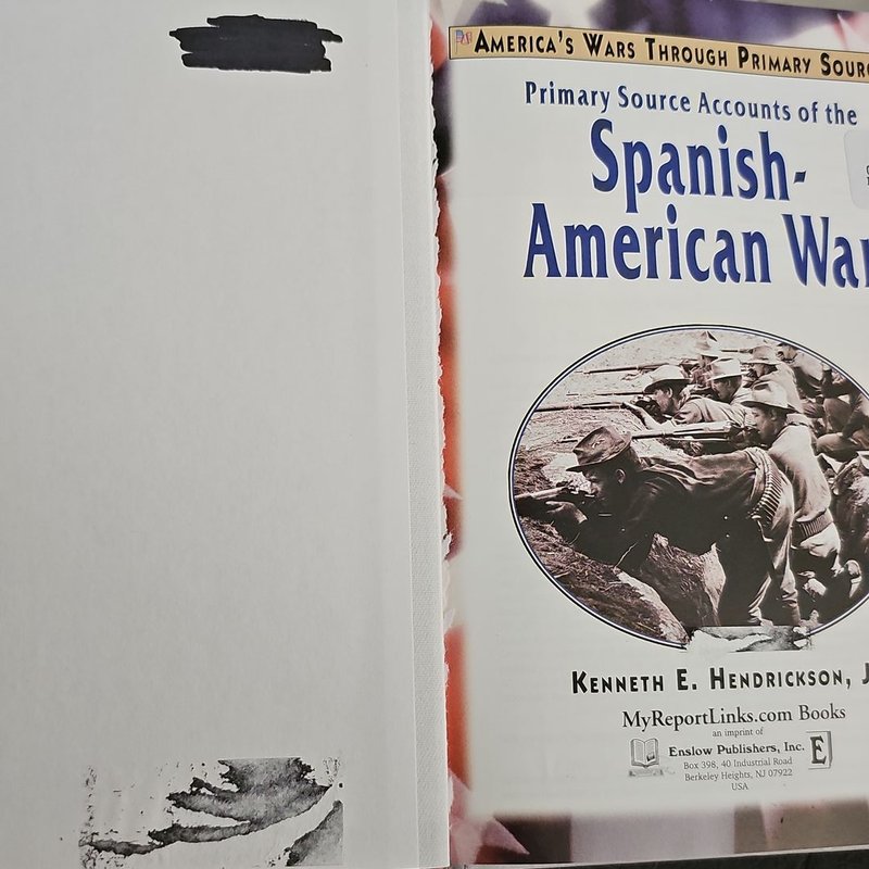 Primary Source Accounts of the Spanish-American War by Kenneth E ...