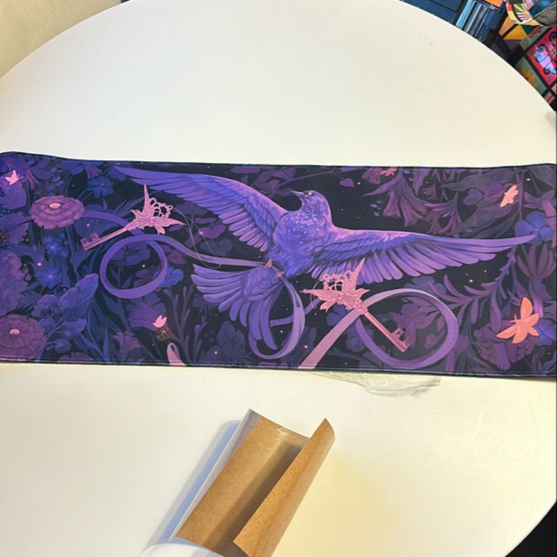 The last take of the flower bride desk mat by Illumicrate , Hardcover ...