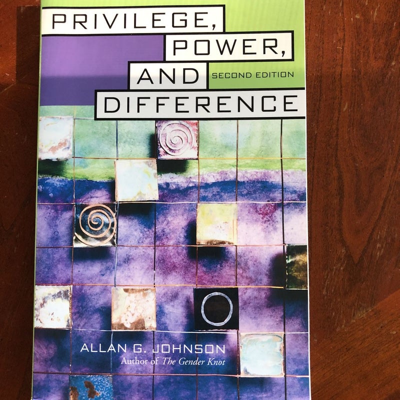 Privilege, Power, and Difference by Allan G. Johnson
