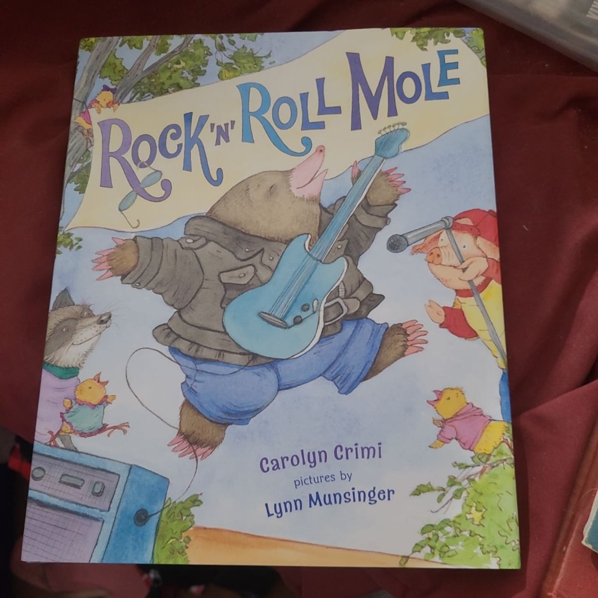 Rock 'N' Roll Mole by Carolyn Crimi