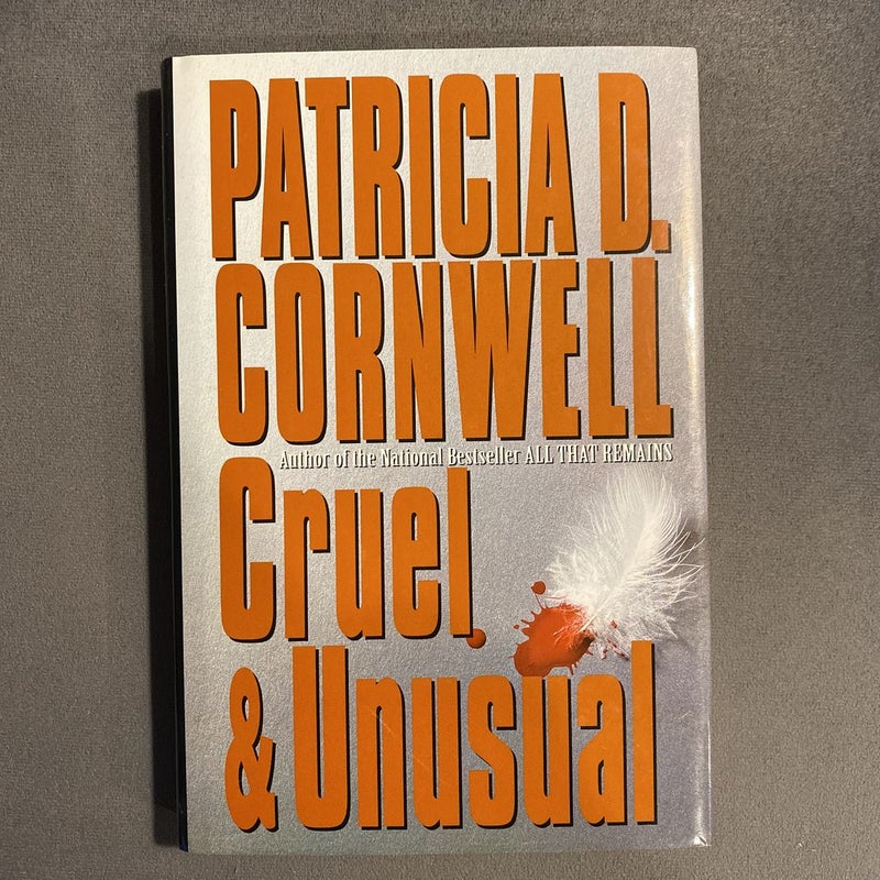 Cruel and Unusual by Patricia Cornwell, Hardcover | Pangobooks