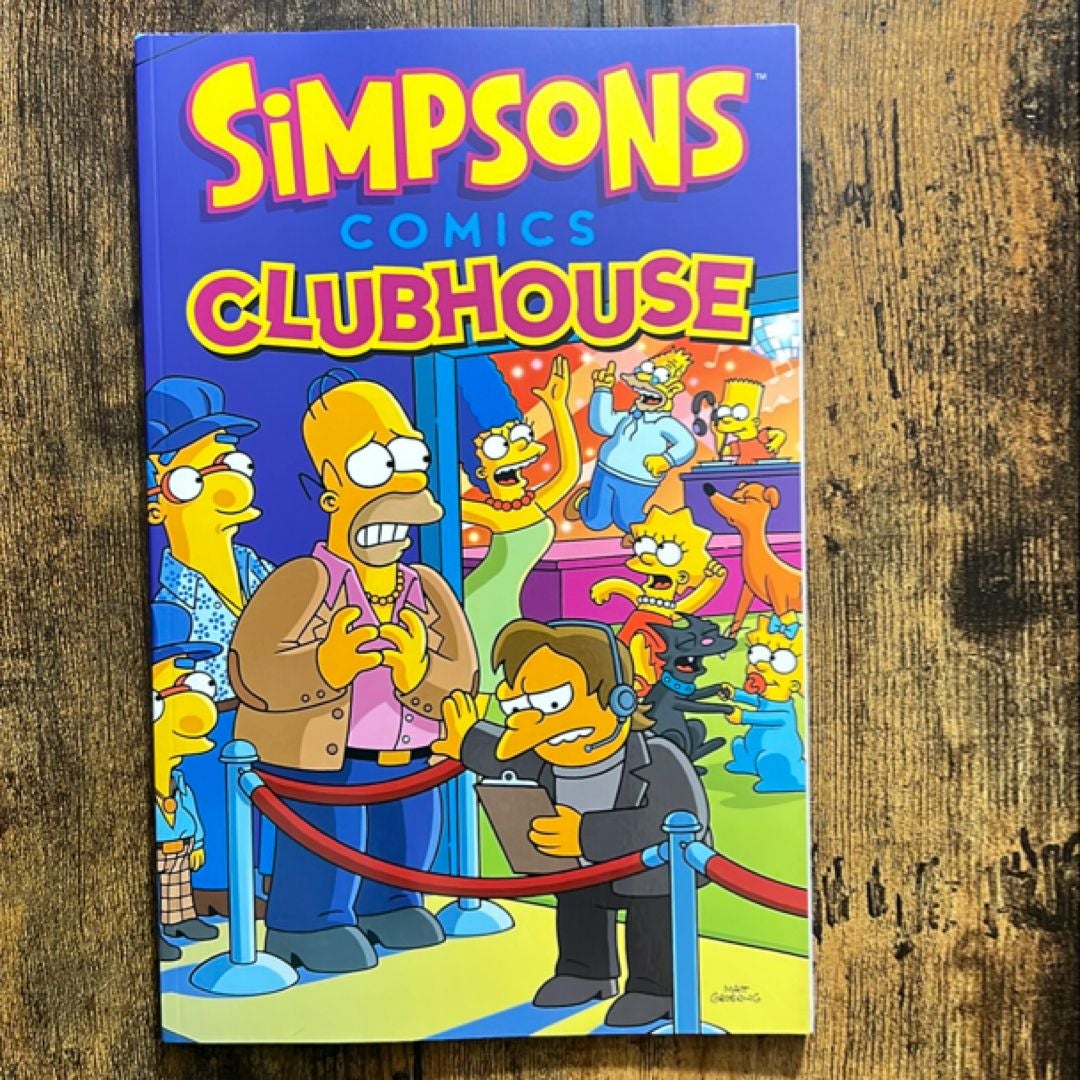 Simpsons Comics Clubhouse by Matt Groening
