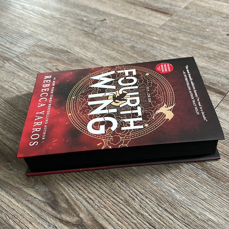 Fourth Wing 2023 Special Release **SPRAYED EDGES** by Rebecca Yarros ...