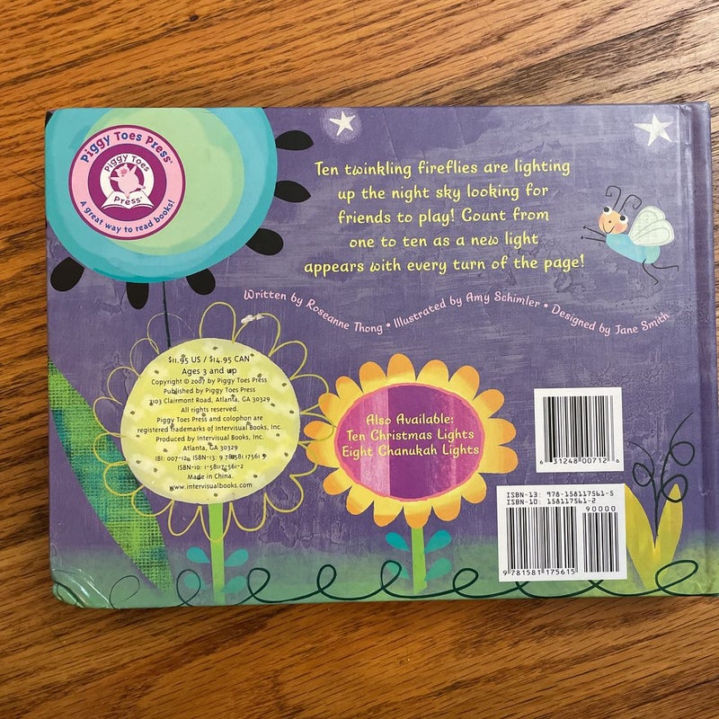 Ten Friendly Fireflies by Roseanne Greenfield Thong