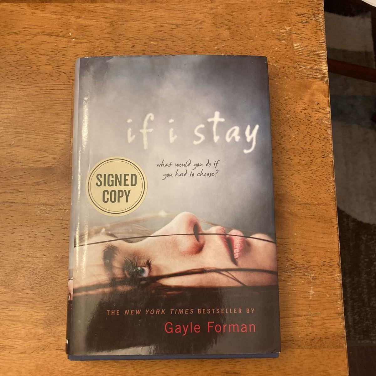 If I Stay-Signed by Gayle Forman, Hardcover | Pangobooks