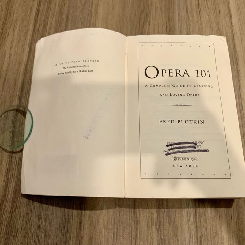Opera 101 by Fred Plotkin, Paperback | Pangobooks