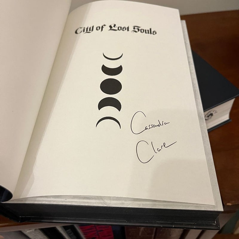 SPECIAL LIFTJOY SIGNED ED The Mortal Instruments Series Collection ...