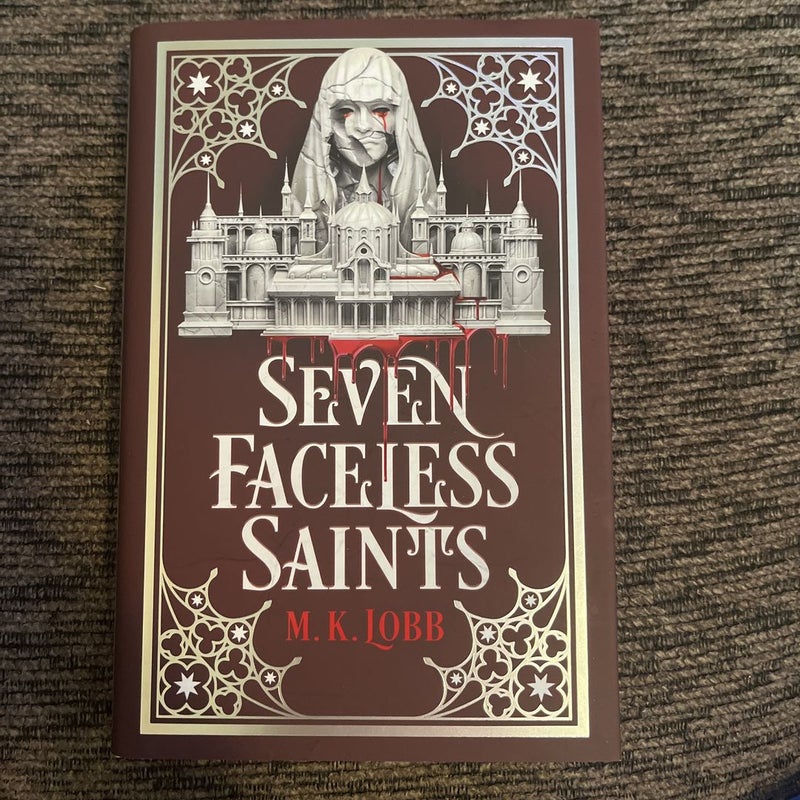 seven faceless saints by m.k lobb, Hardcover | Pangobooks