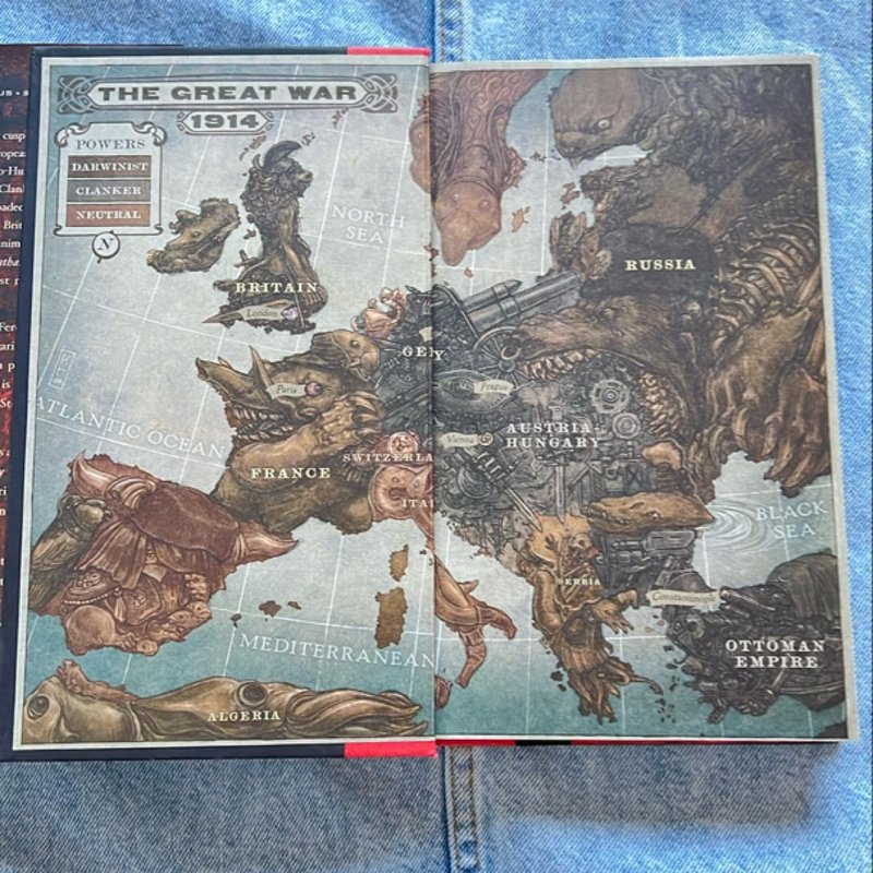 Leviathan Book Map Leviathan (Leviathan, #1) By Scott Westerfeld