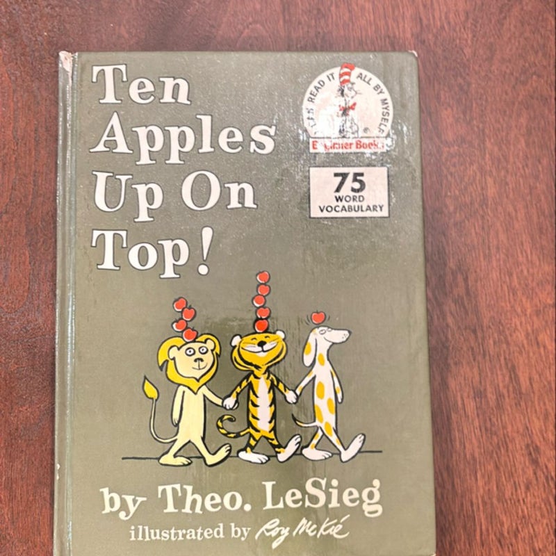 Ten Apples Up on Top by Theo. LeSieg, Hardcover | Pangobooks