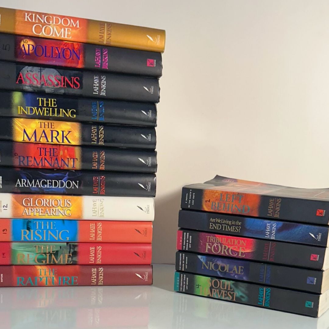 LEFT BEHIND Series Lot of 16 LaHaye Jenkins Books -Paperback HC Mixed ...