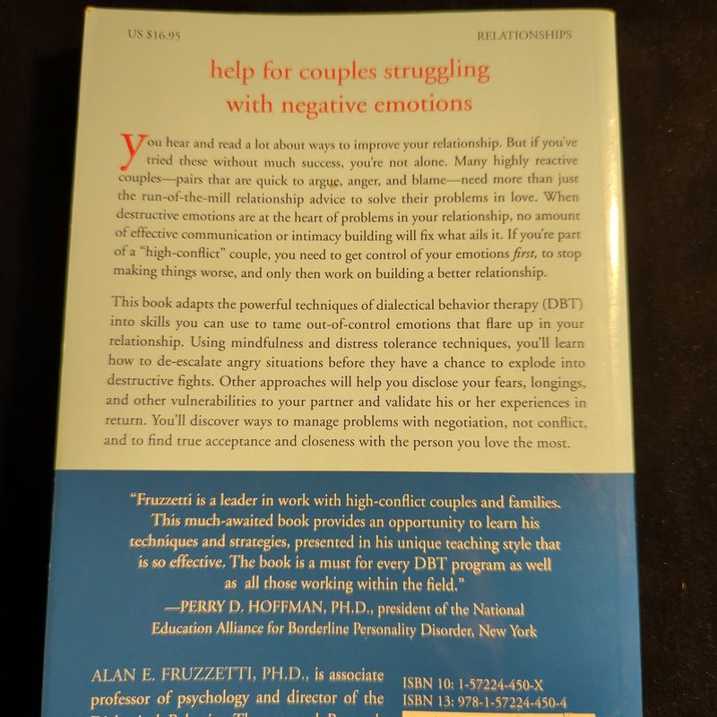 The High Conflict Couple By Alan Fruzzetti Paperback Pangobooks