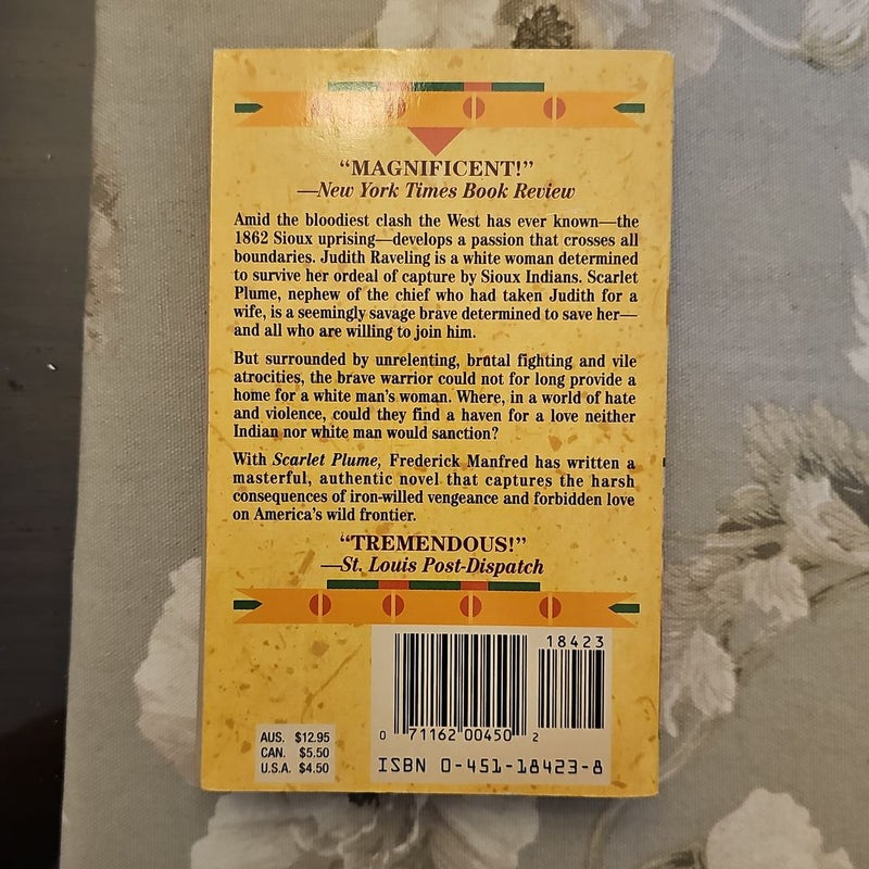 Scarlet Plume by Frederick Manfred