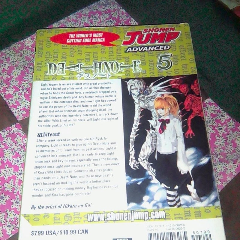 Death Note Volume 5 by Tsugumi Obba , Paperback | Pangobooks