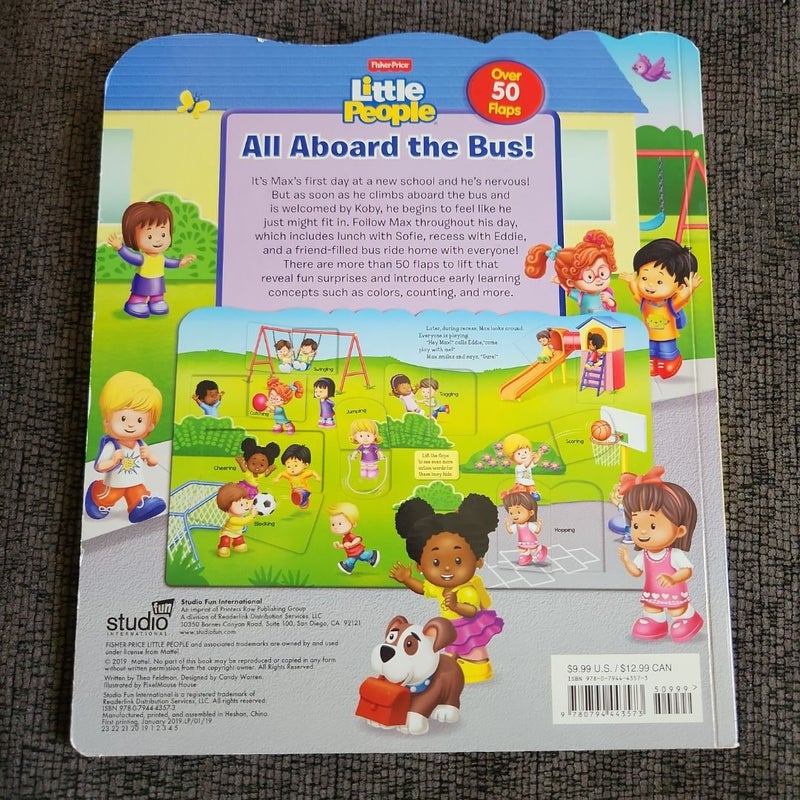 Fisher-Price Little People: All Aboard the Bus! by Matt Mitter