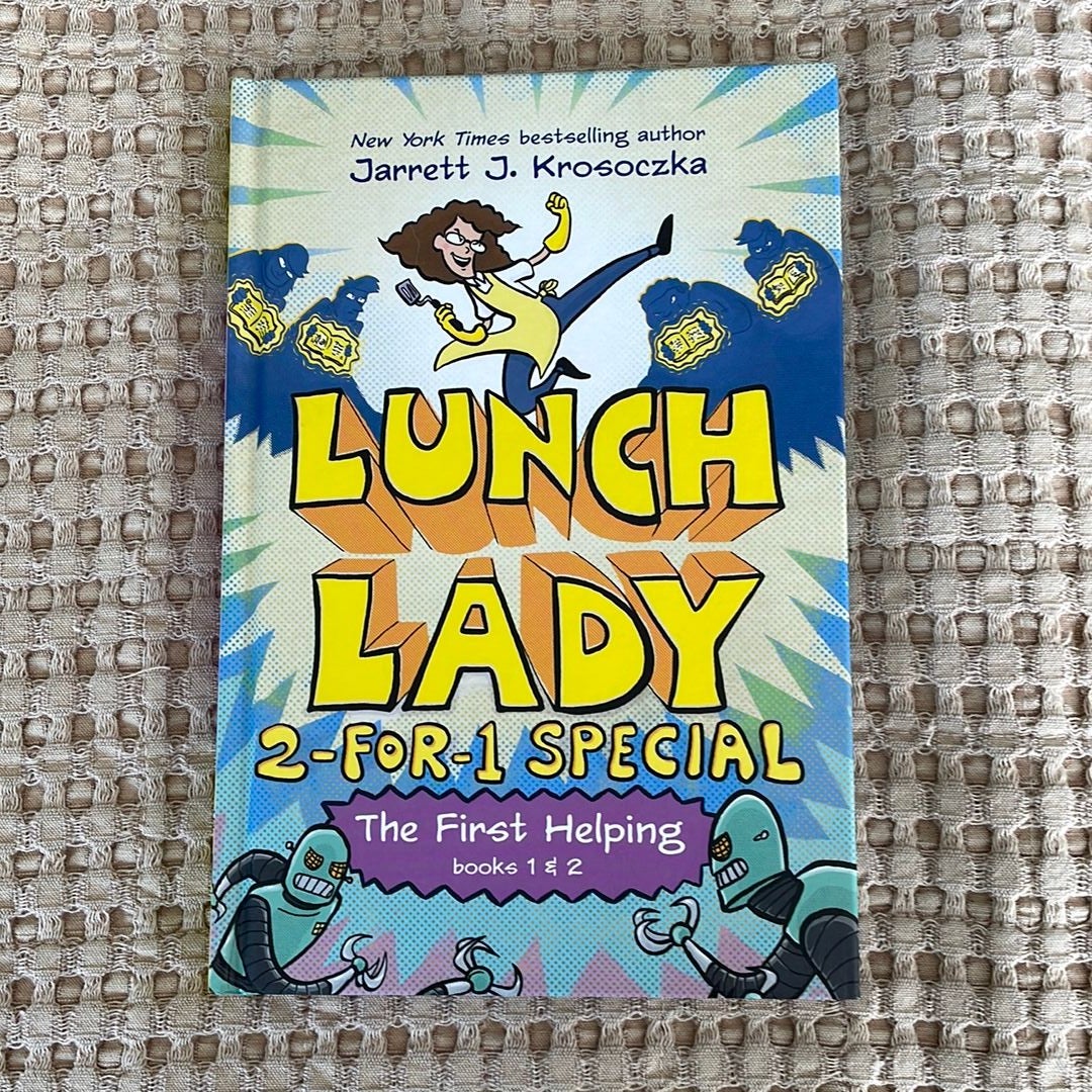 The First Helping (Lunch Lady Books 1 And 2) by Jarrett J. Krosoczka