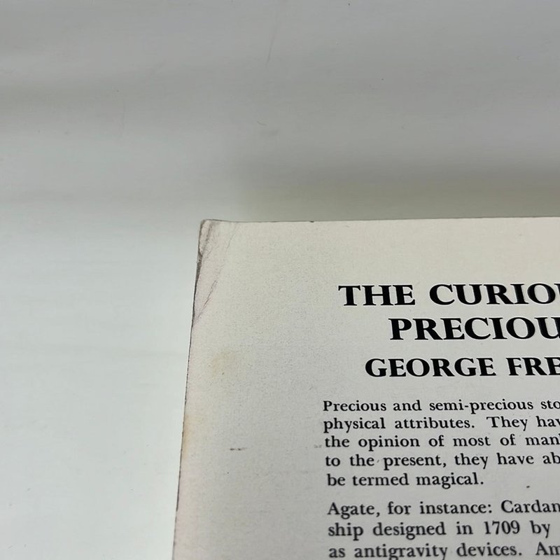 Curious Lore of Precious Stones by George Frederick Kunz, Paperback ...