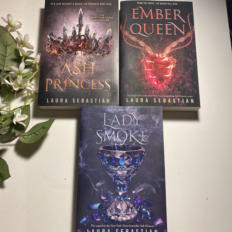 Ash Princess trilogy book set by Laura Sebastian , Paperback | Pangobooks