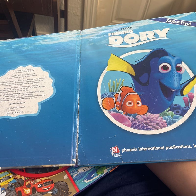 Finding Dory Look and Find