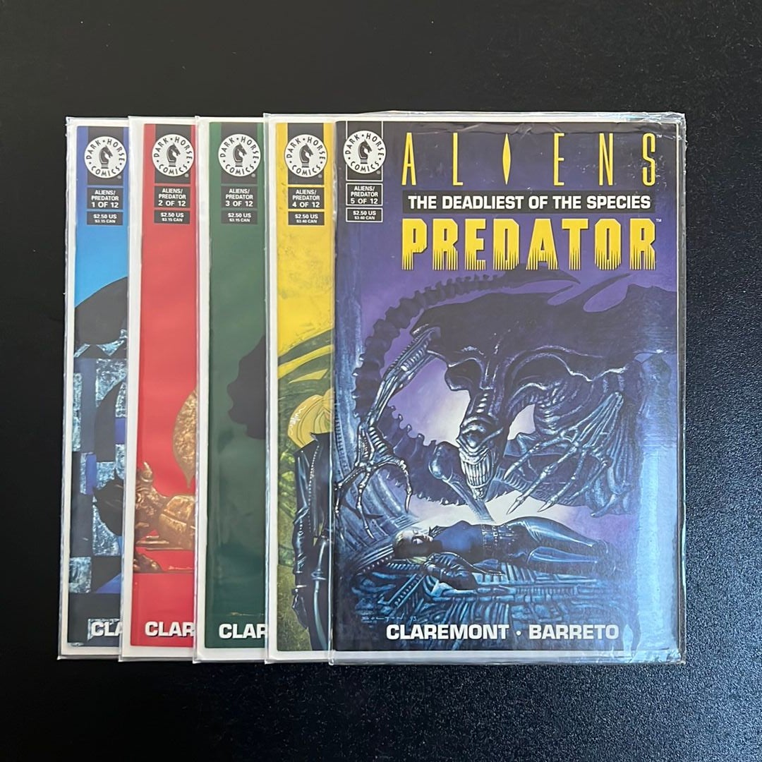 Aliens / Predator The Deadliest of The Species 1-11 Set by Claremont, Guice, and Beatty ...