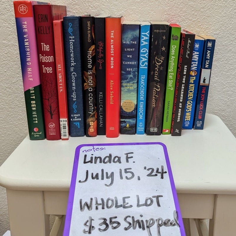 Whole lot of random books by Various, Hardcover | Pangobooks