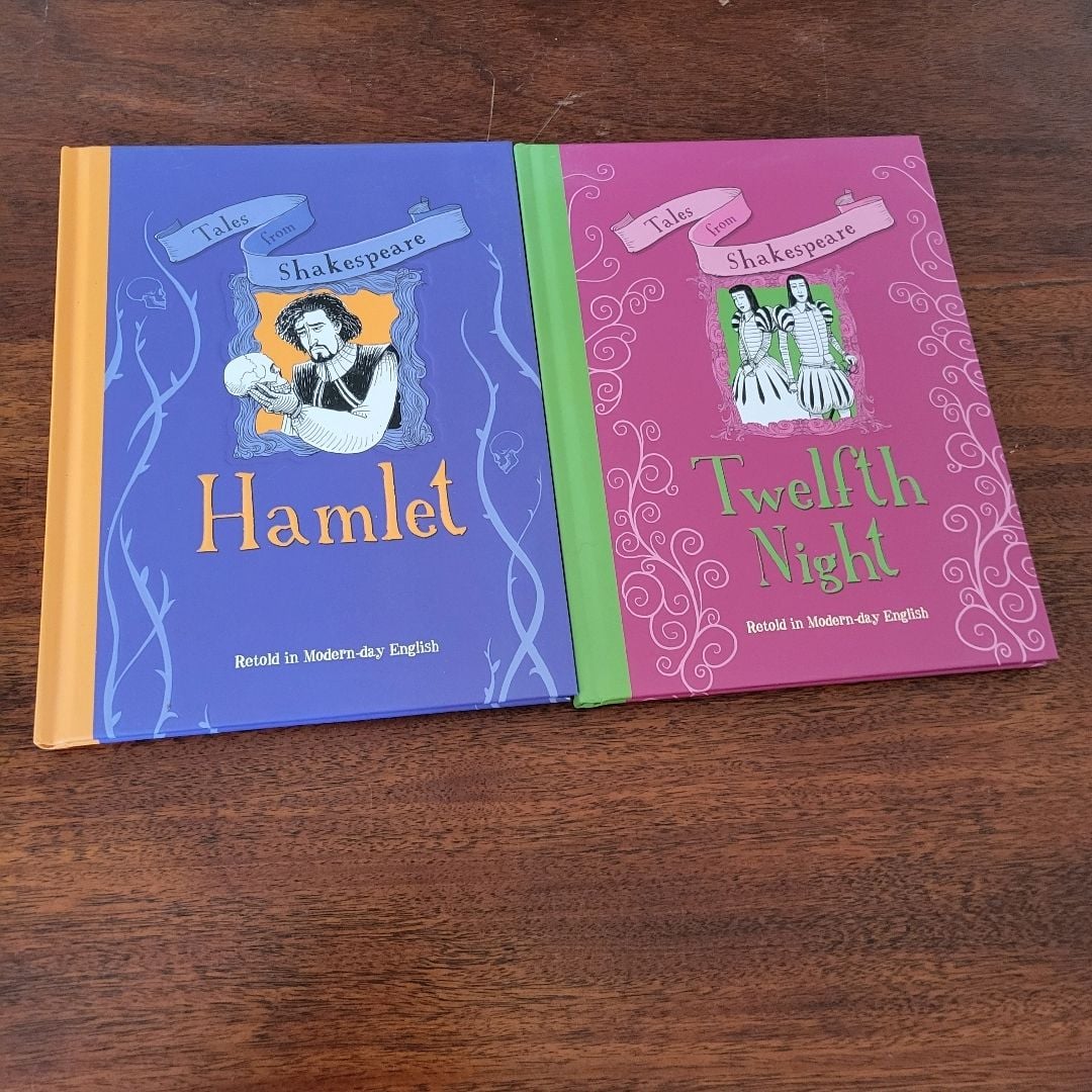 Lot of 2 Tales From Shakespeare Picture Books Hamlet And Twelfth Night ...
