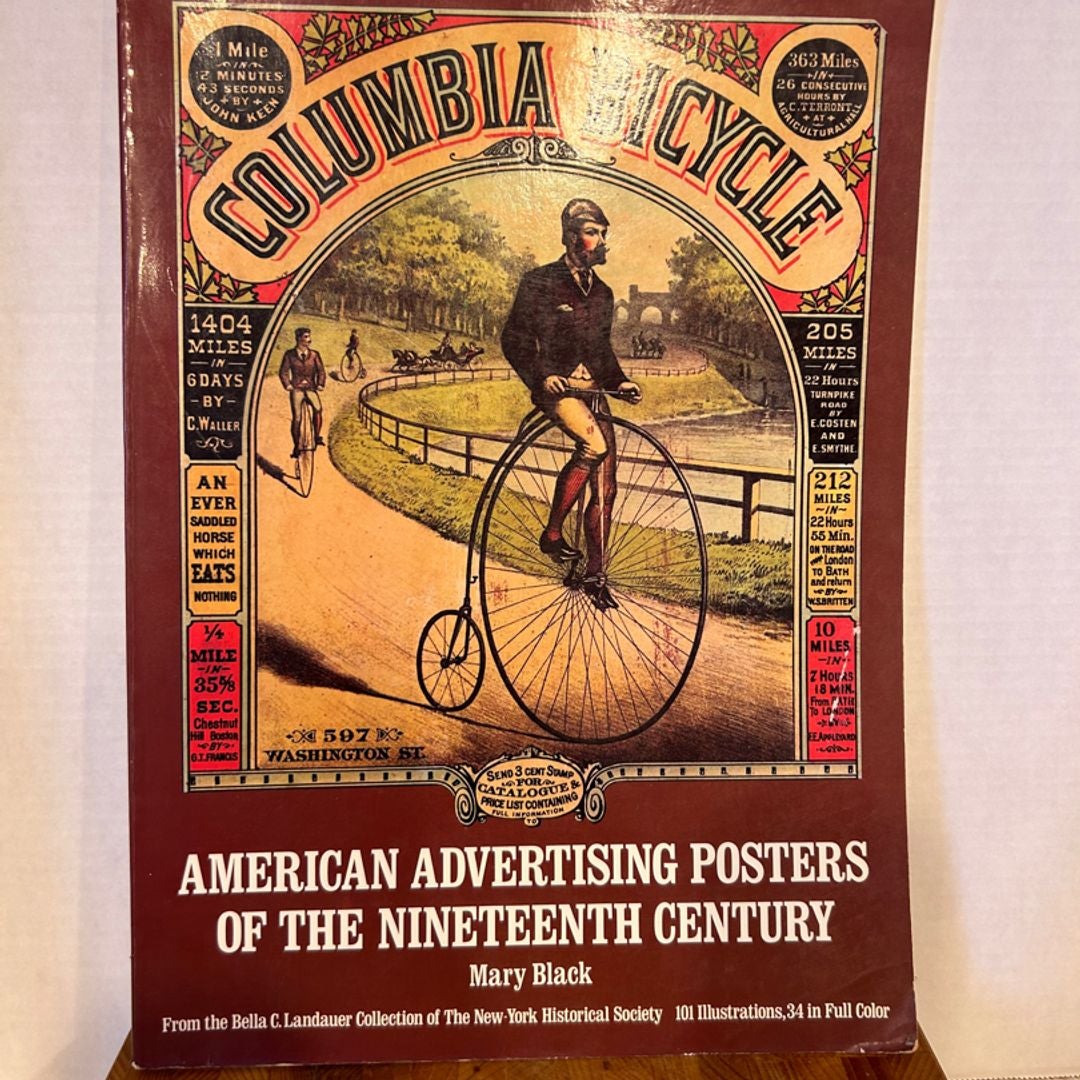 American Advertising Posters of the Nineteenth Century by Mary Black