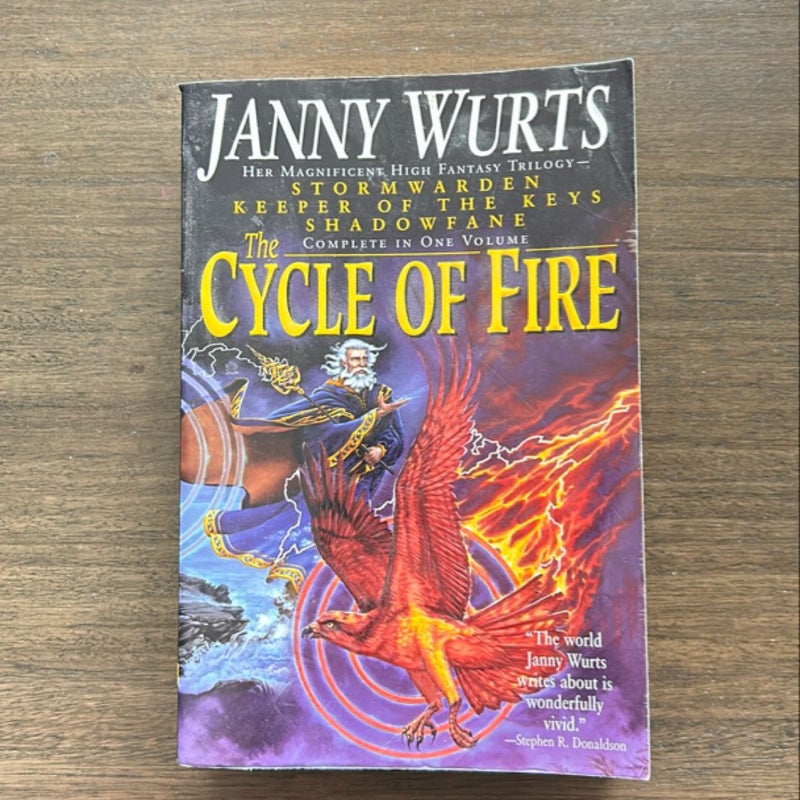 The Cycle of Fire Trilogy by Janny Wurts