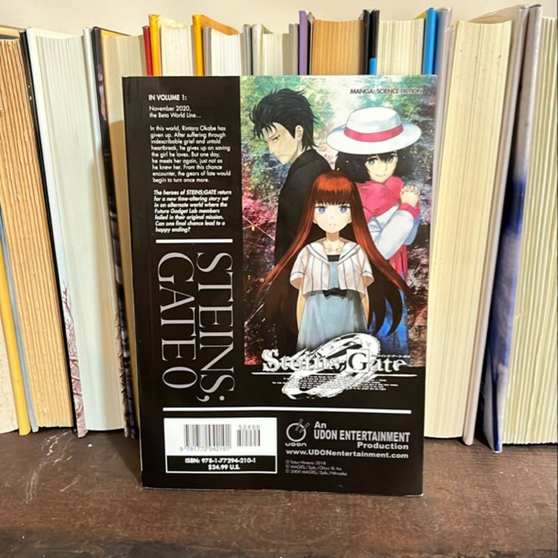 Steins;Gate 0 Volume 1 by Nitroplus, Taka Himeno