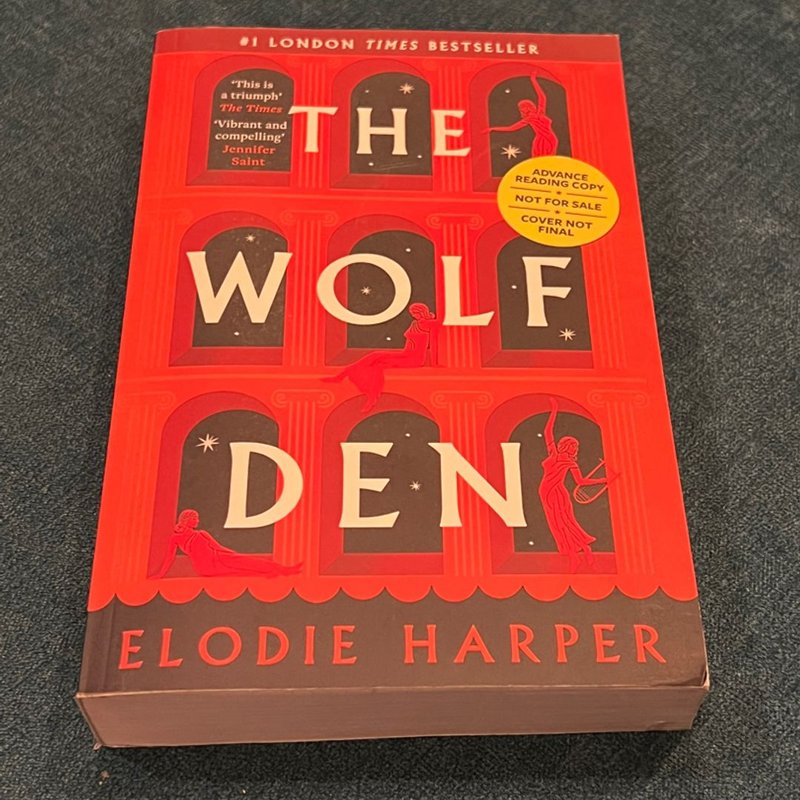 The Wolf Den Advanced Reading Copy by Eloise Harper, Paperback | Pangobooks