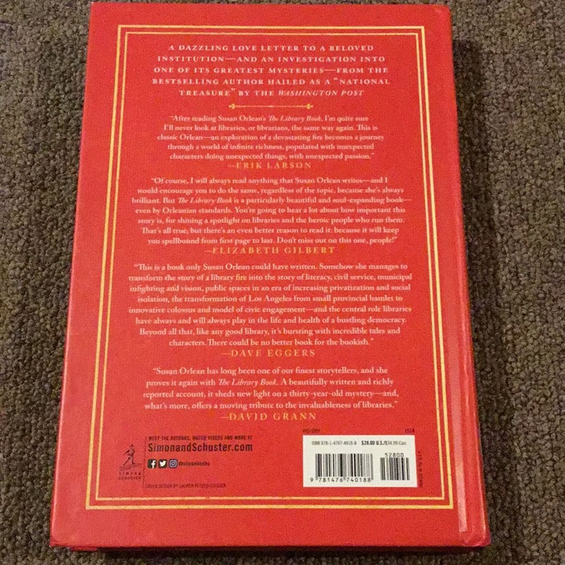 The Library Book by Susan Orlean